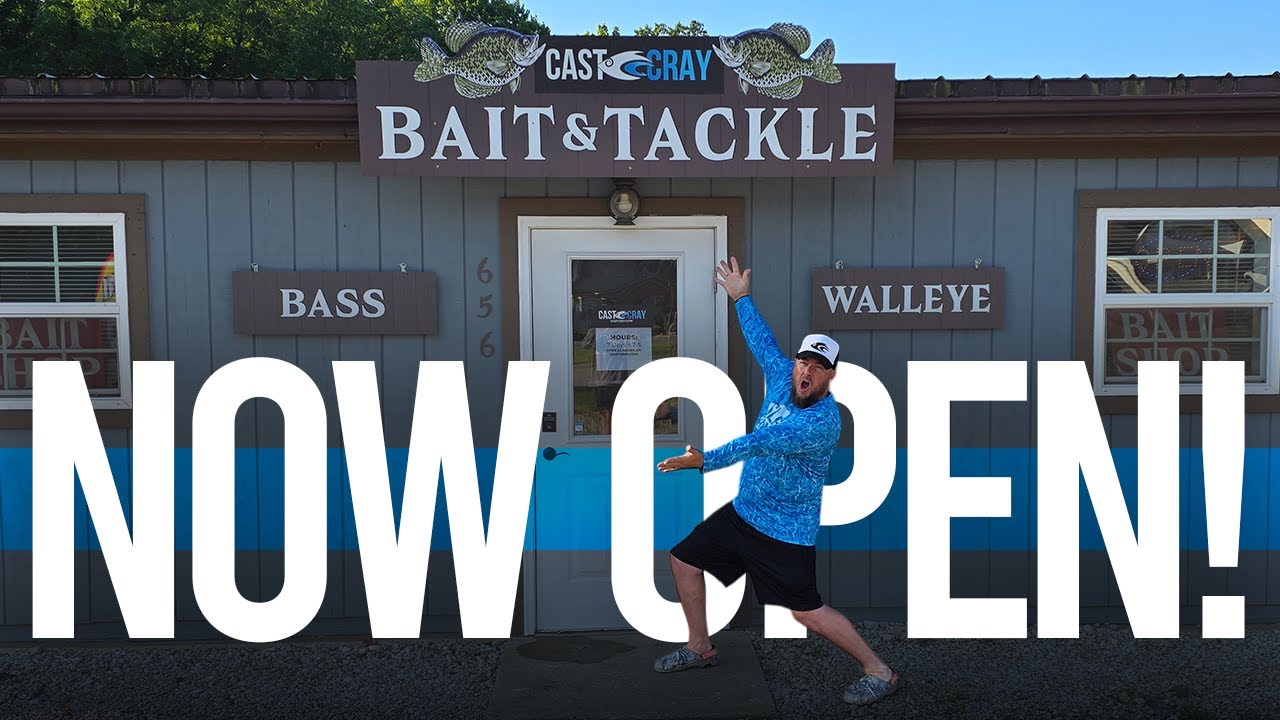 Cast Cray Opens Flagship Bait & Tackle Store in Portage Lakes, Ohio ...
