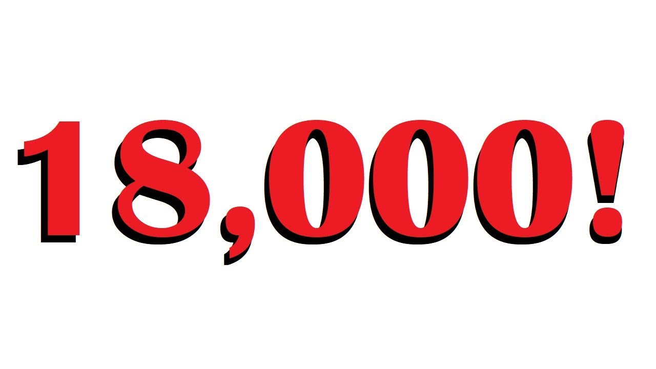 18 000 SUBS YouTube