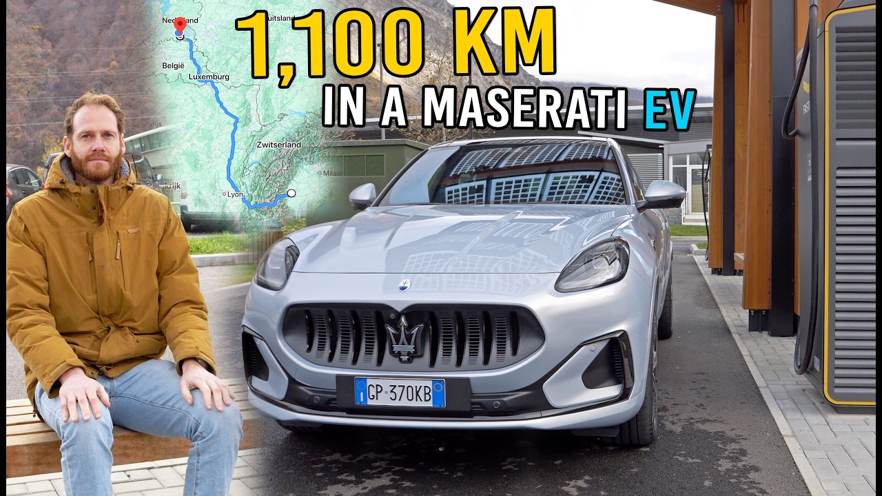 1100KM with an ELECTRIC MASERATI through 5 countries!! - YouTube
