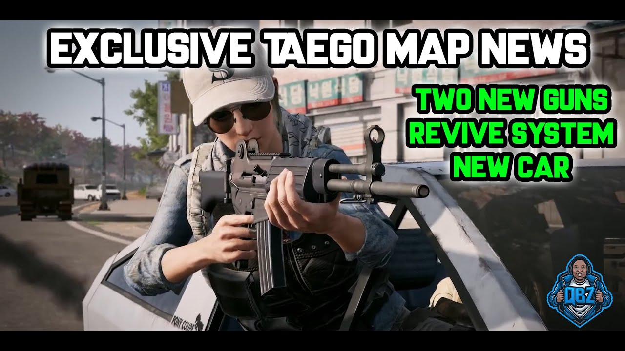 New Taego News | 2 New Weapons, Revive System, and New Car - YouTube