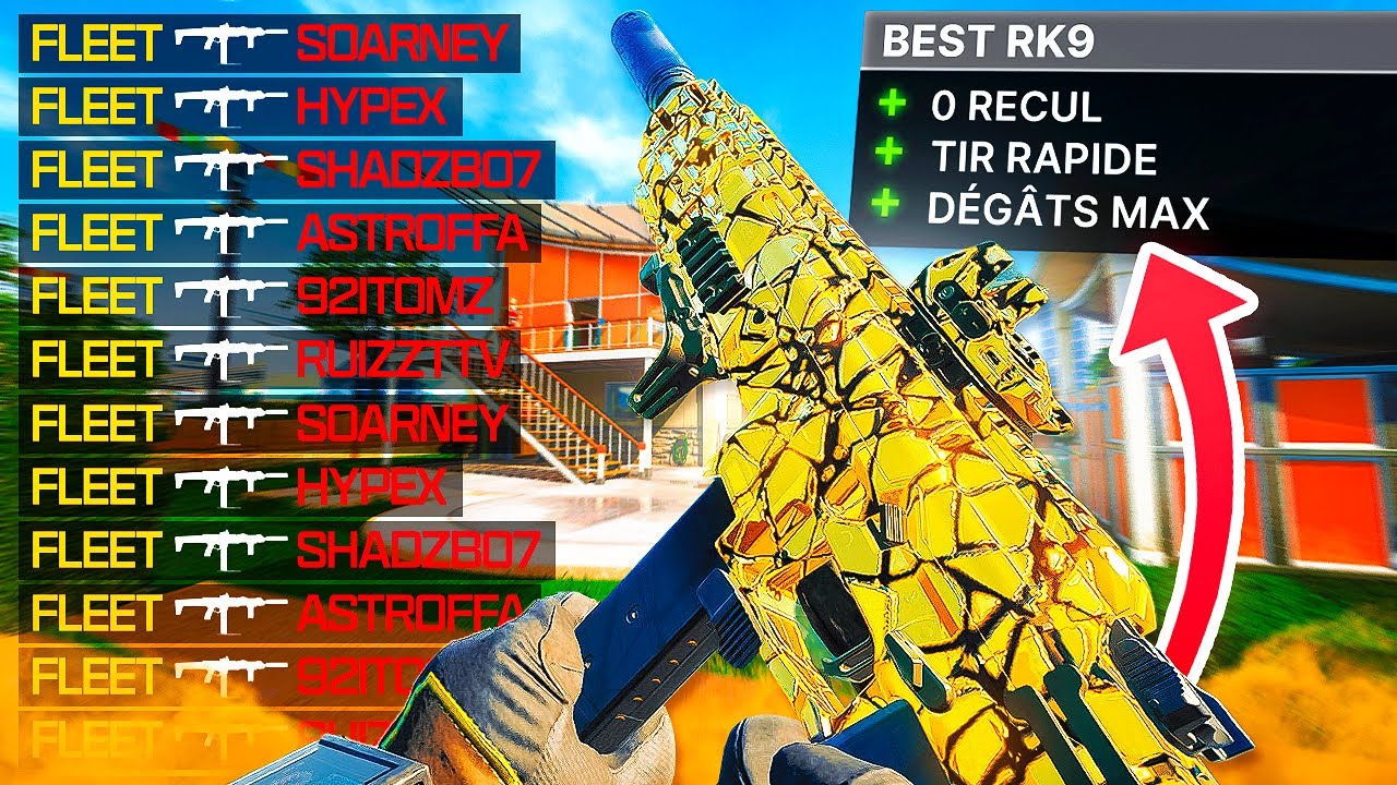 La RK9 est la MEILLEUR MITRAILETTE de BLACK OPS 7 ! (classe meta RK9 ...