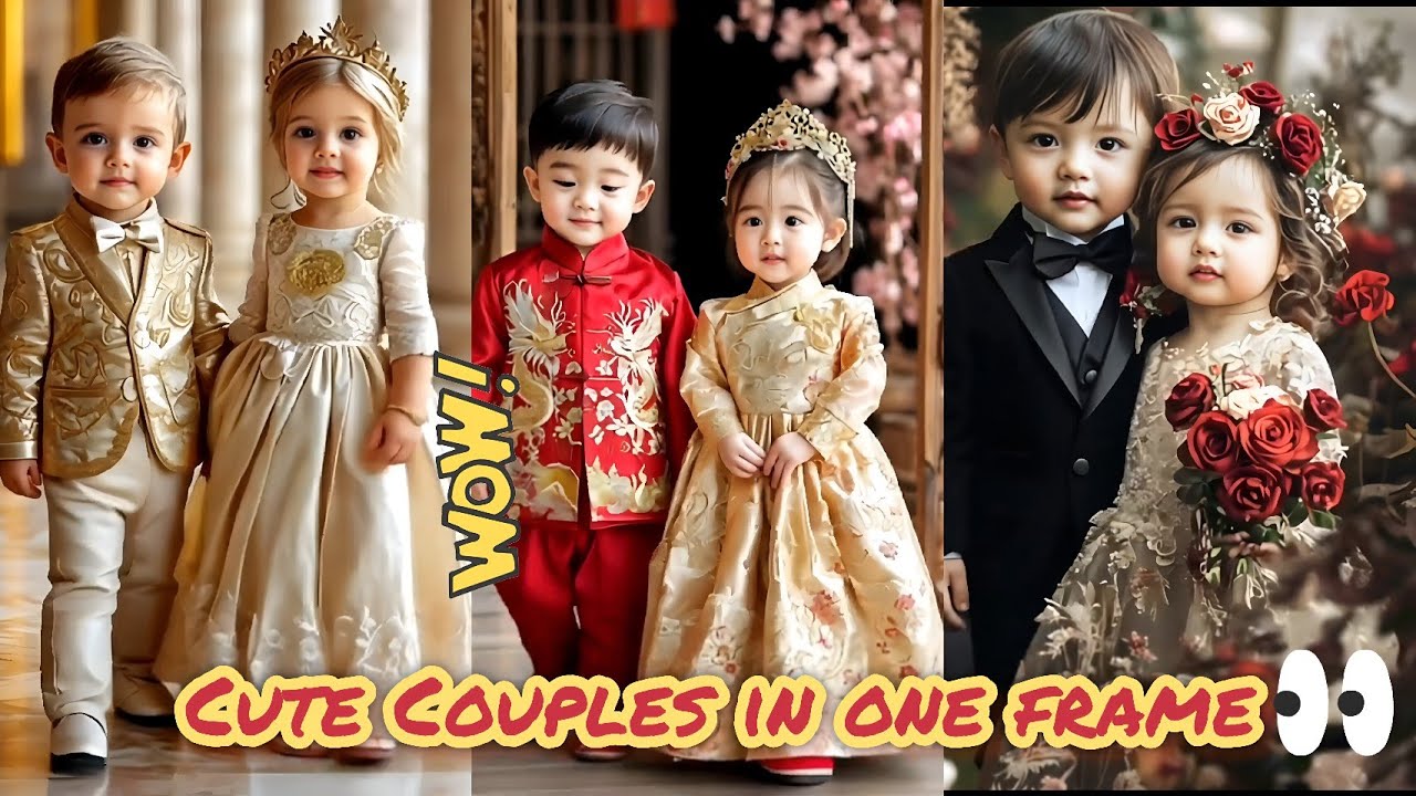 💞These Cute Couples winning our Hearts🔥|Cute Baby Couple Fashion Show ...