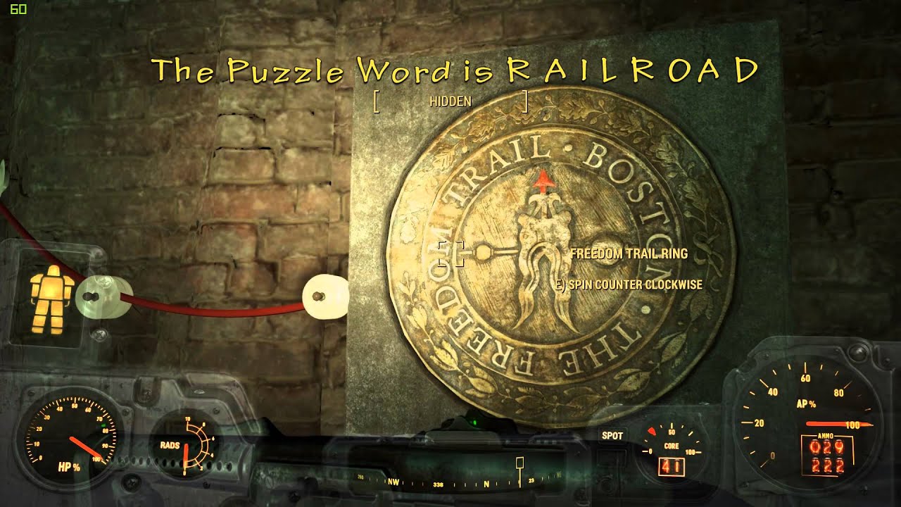 Fallout 4 Freedom Road Ring Puzzle - YouTube