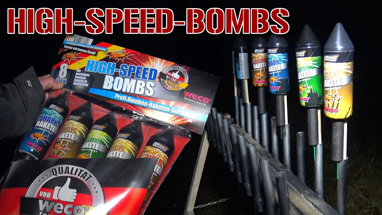 HIGH-SPEED-BOMBS | Raketensortiment | 9,99€ bei Lidl - YouTube