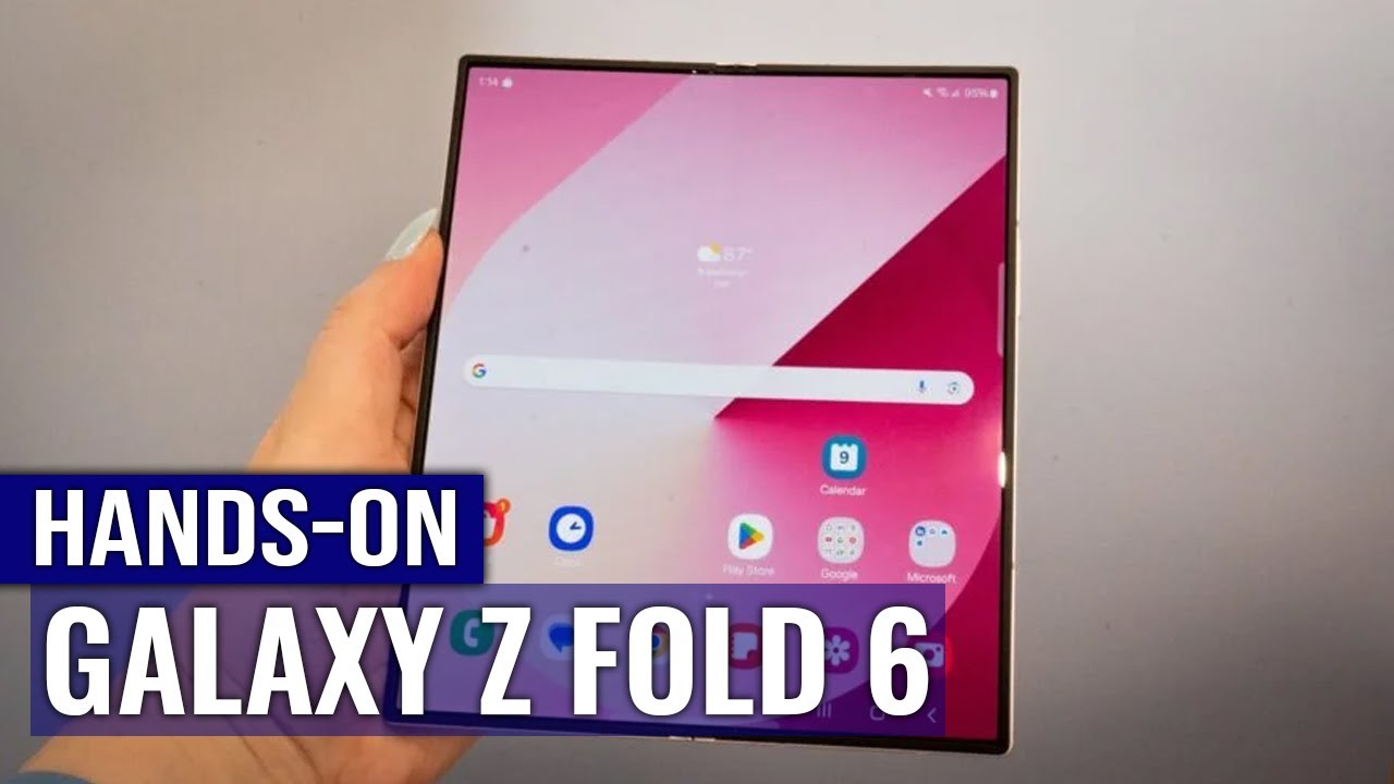 Samsung Galaxy Z Fold 6 Hands-on Review: Impressive Foldable Phone with ...