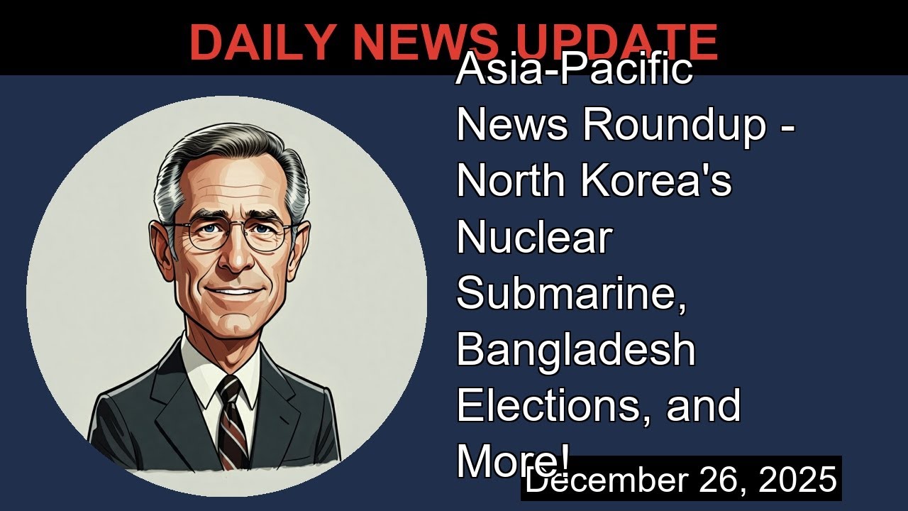 Asia-Pacific News Roundup - North Korea's Nuclear Submarine, Bangladesh ...