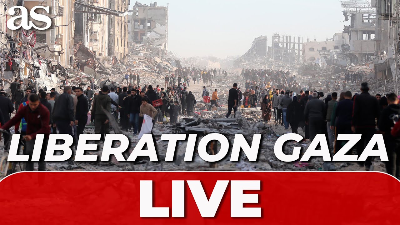 LIVE GAZA | Displaced people return to their homes in Gaza - YouTube