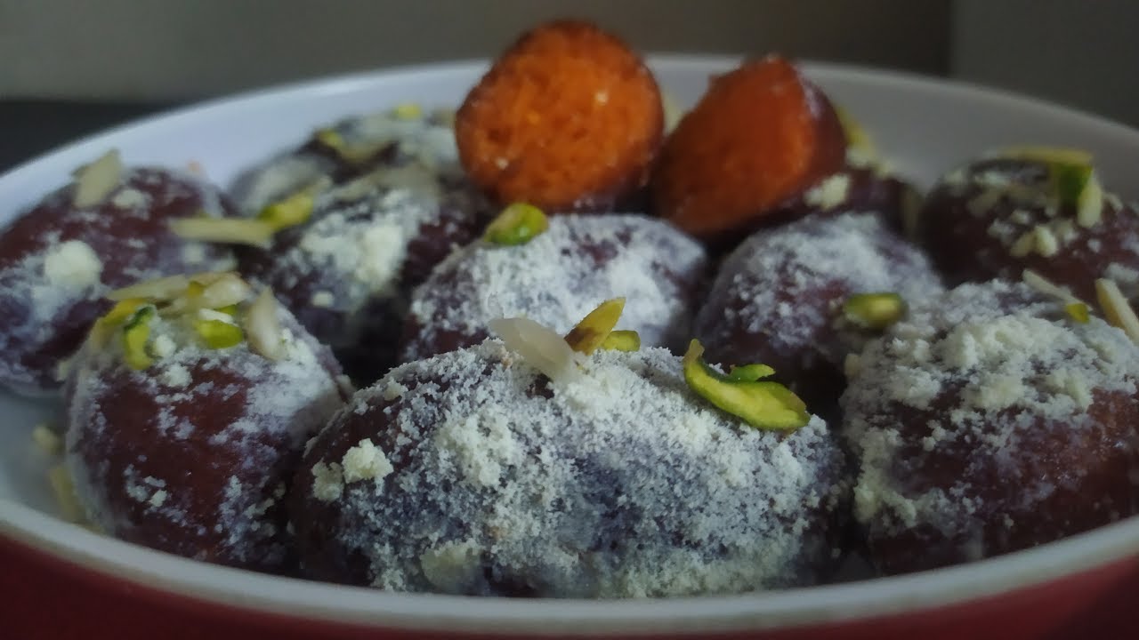 গুঁড়া দুধের কালোজাম মিষ্টি | Kalojam Mishti Recipe | Kalojam Bengali ...