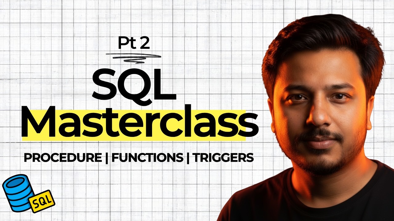 SQL Masterclass: Stored Procedures, Functions & Triggers Explained with ...