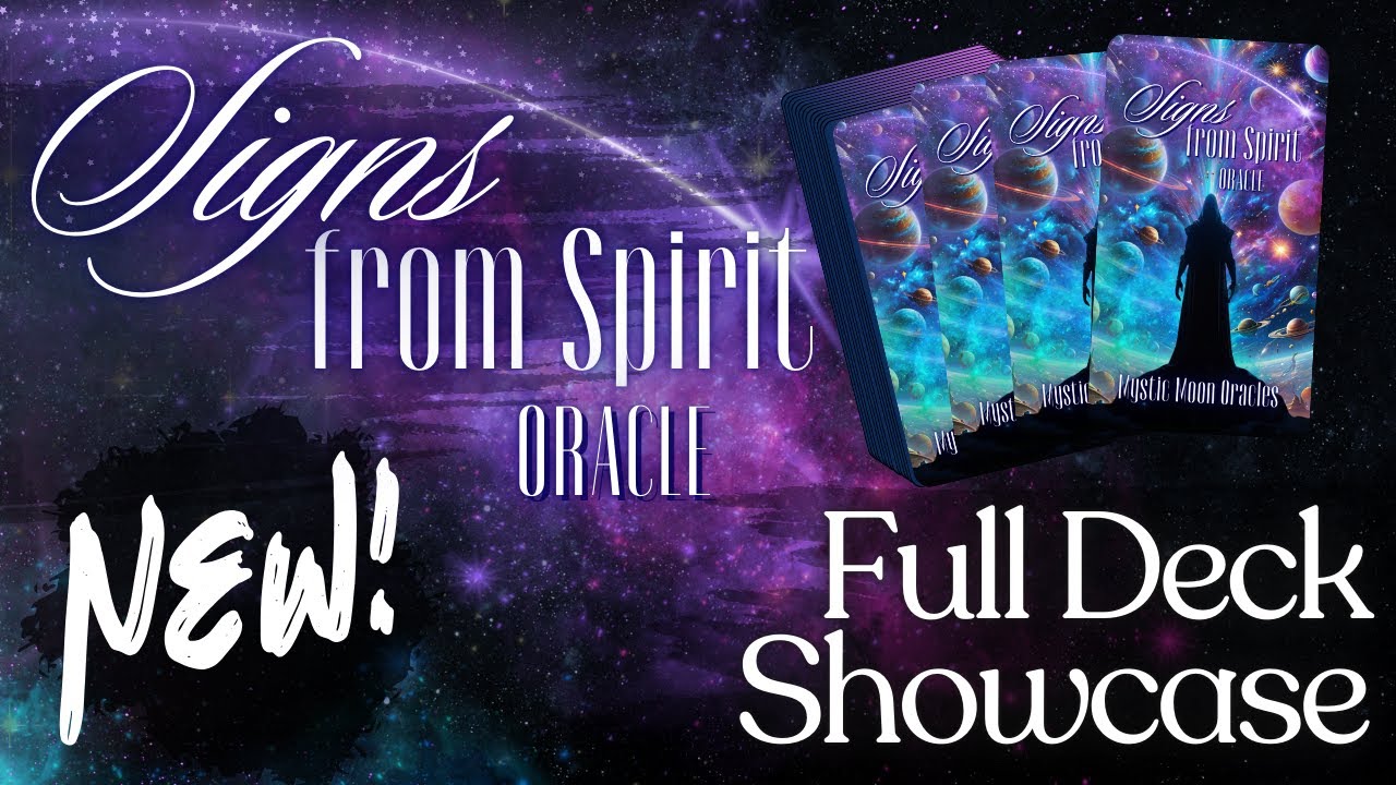 Signs from Spirit Oracle by MYSTIC MOON (Full Deck Showcase) - YouTube