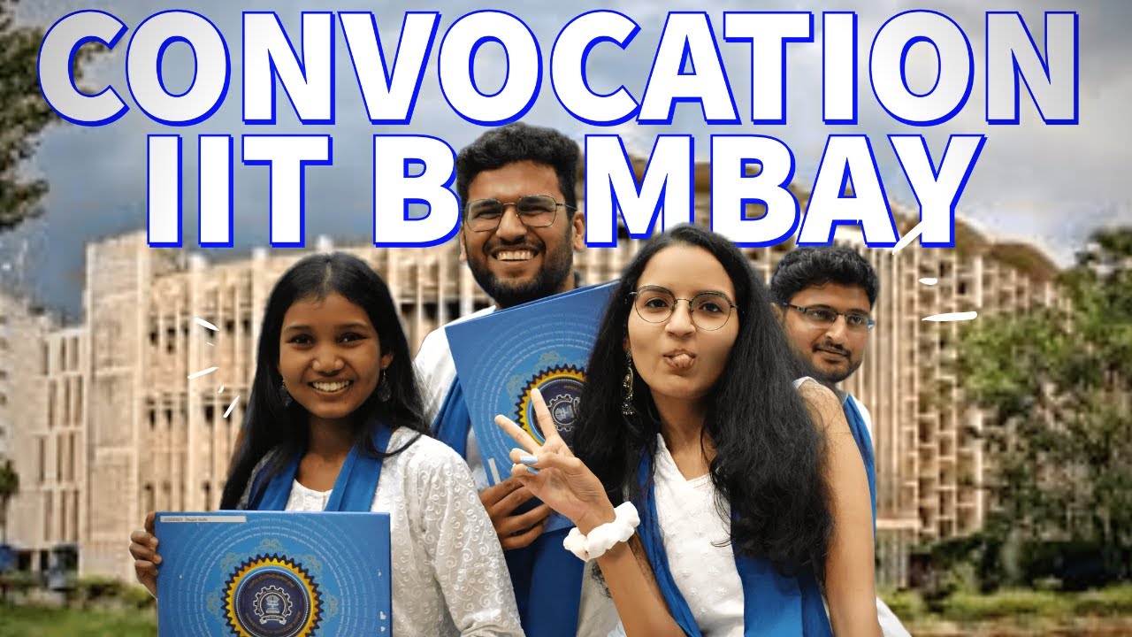 Epic IIT Bombay Convocation 🥳 - YouTube