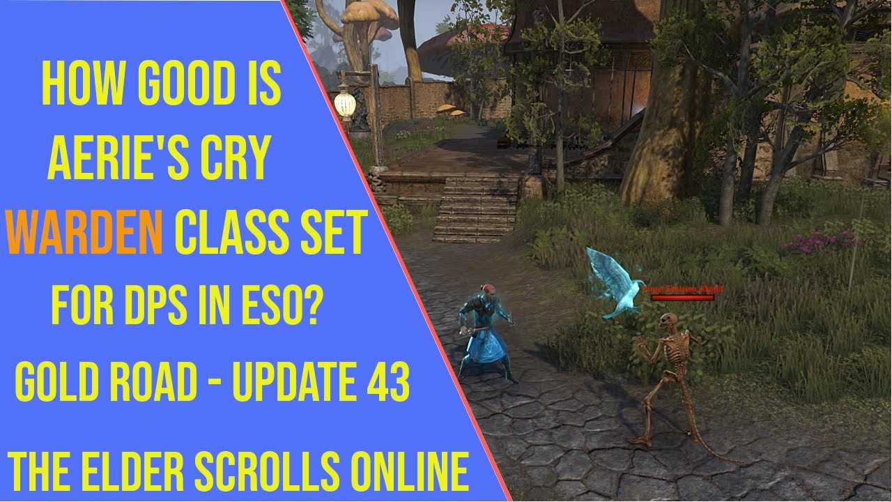 How Good is Aerie's Cry Set for DPS in ESO Gold Road - Update 43 - YouTube