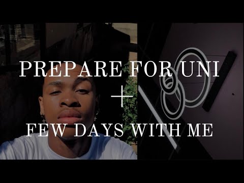 Uni Preparation Vlog + Few Days With Me | South African YouTuber - YouTube