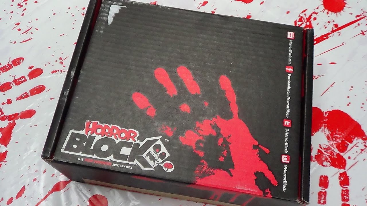 HORROR BLOCK February 2015: EmGo's Horror Blocks N' Stuff - YouTube