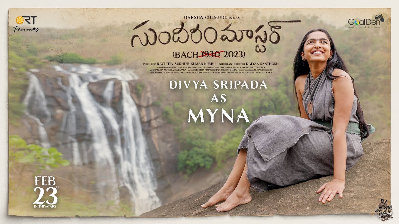 Introducing Divya Sripada as Myna | Sundaram Master | Harsha Chemudu ...