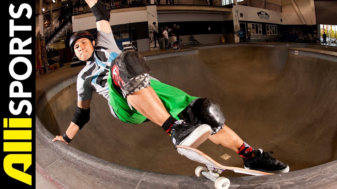 How To Layback Grind, Christian Hosoi, Alli Sports Skateboard Step By ...