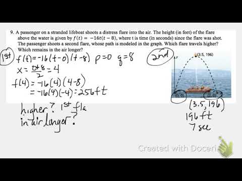 Alg2 Quadratic Functions Study Guide - YouTube