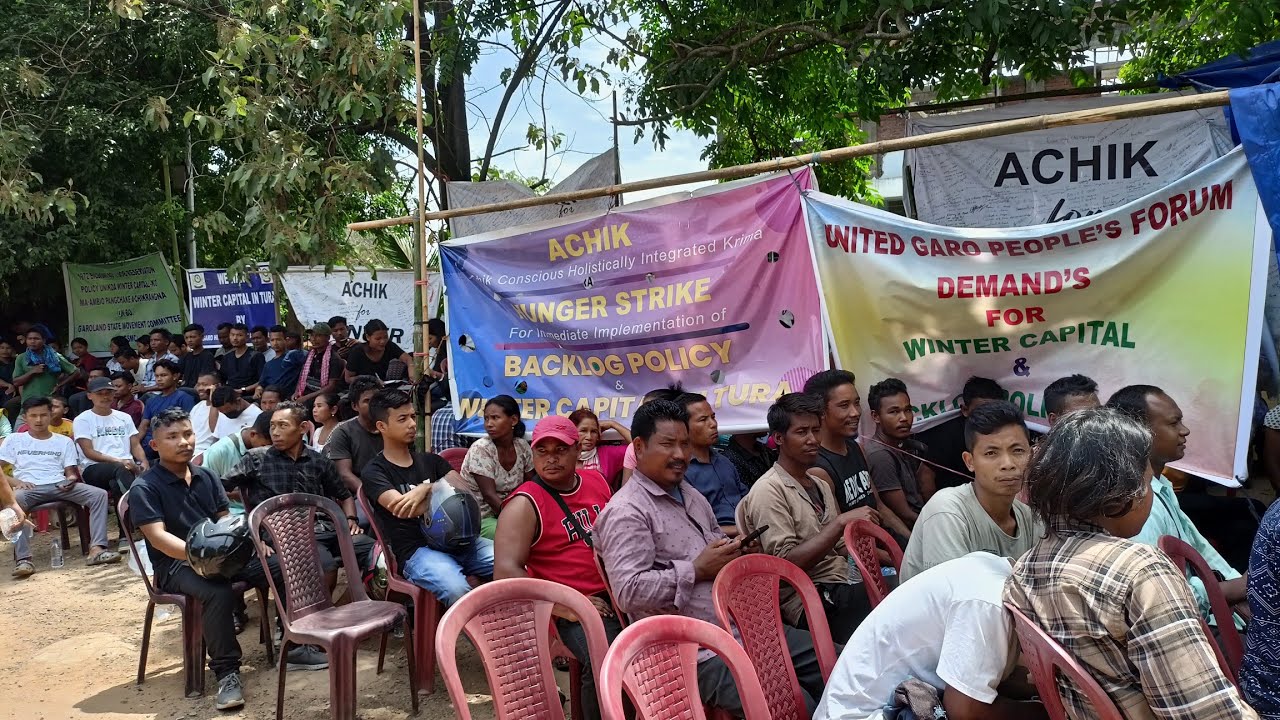 Winter Capital Demand in Tura/Hunger Strike for Winter Capital and ...