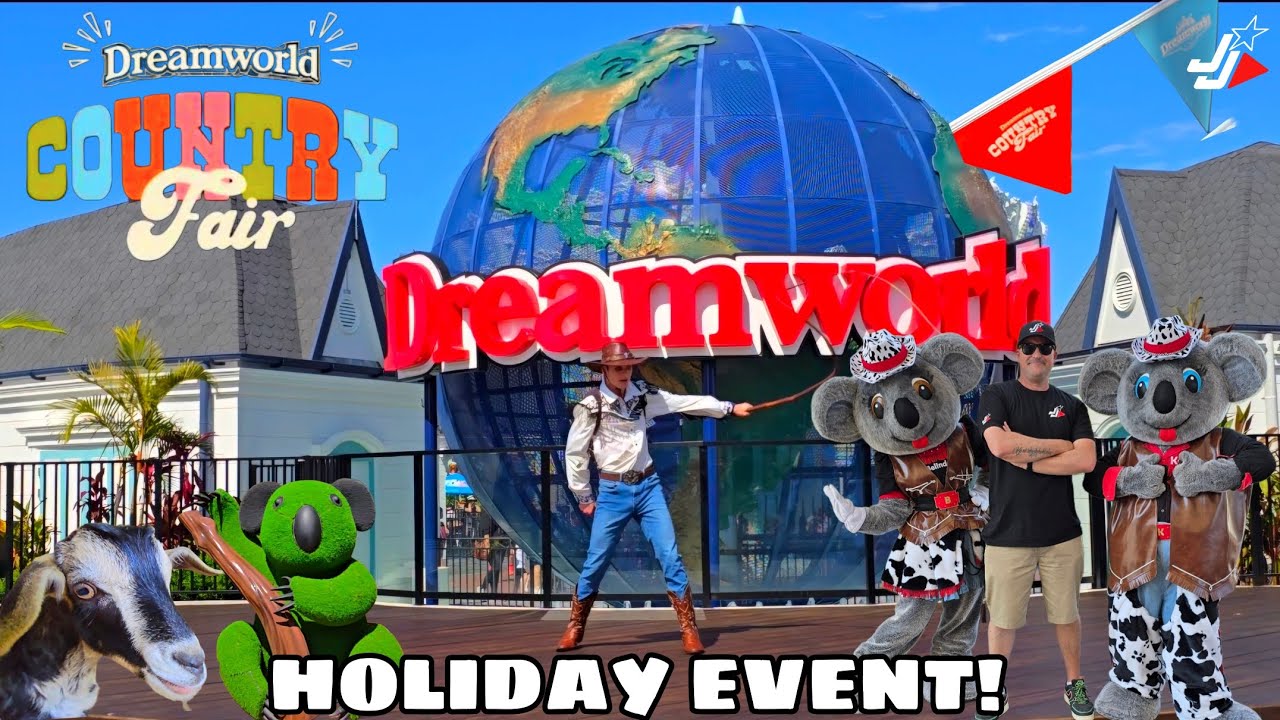 DREAMWORLD THEMEPARK - COUNTRY FAIR EVENT! - YouTube
