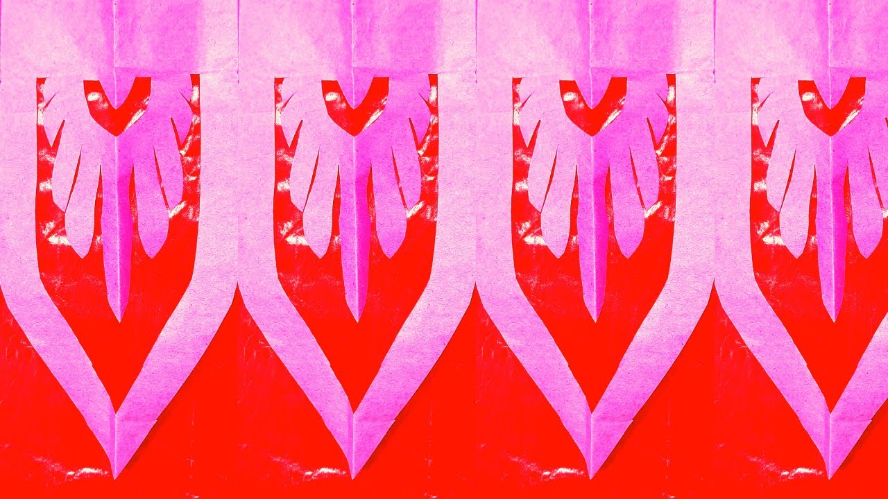 Paper Frills | Paper Snowflake | paper Cutting Art | Ganesh chaturthi ...