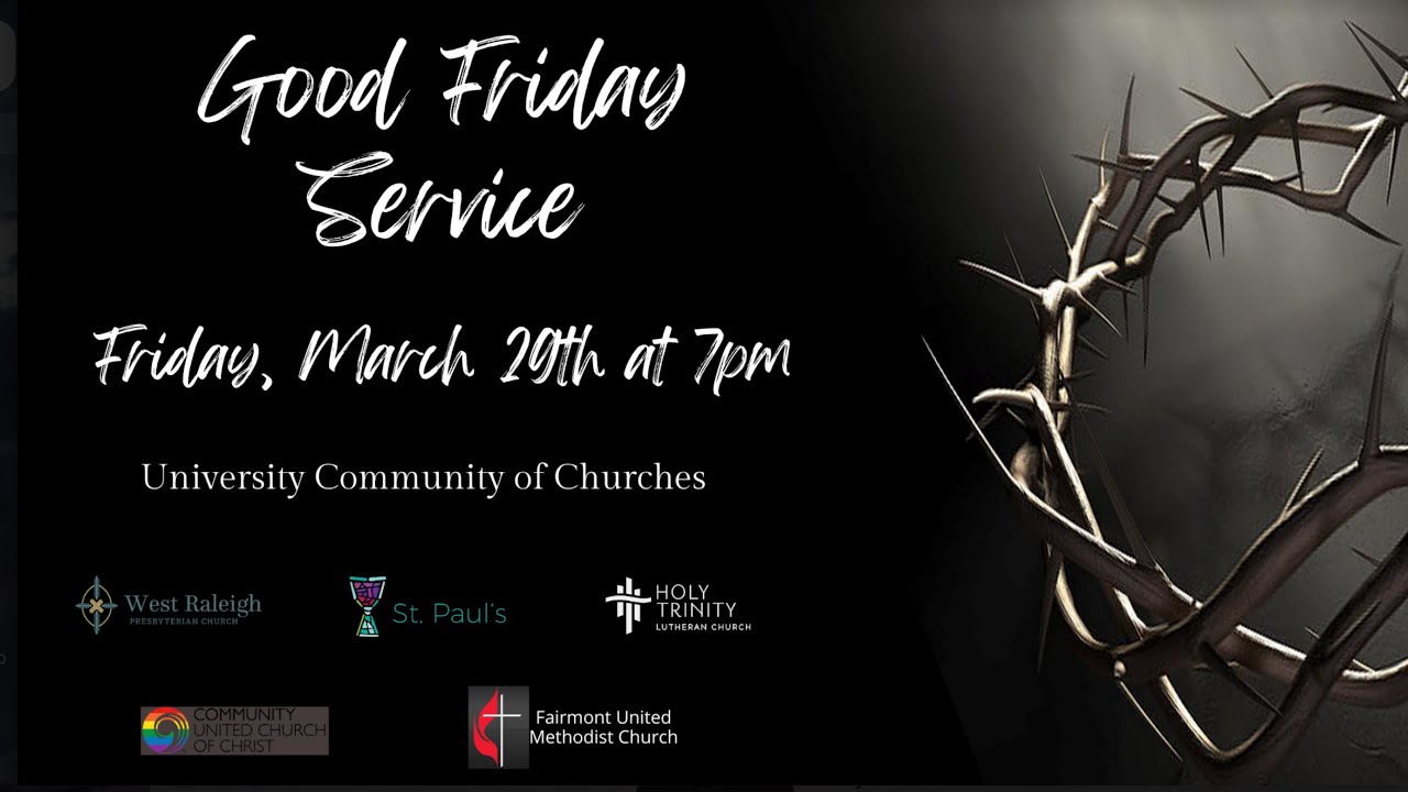 Live Stream of Good Friday Service on March 27, 2024 at 7pm - YouTube