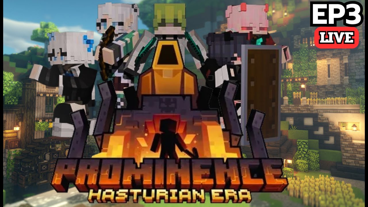 [🔴Minecraft] จอขาวๆเลยครับ I PROMINENCE II RPG: Hasturian Era - YouTube