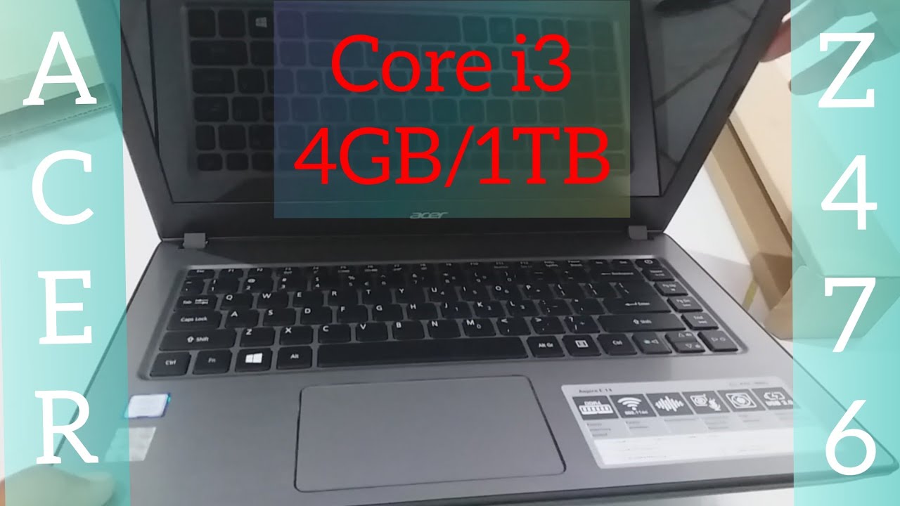 Acer Z476 || Laptop Unboxing Video - YouTube