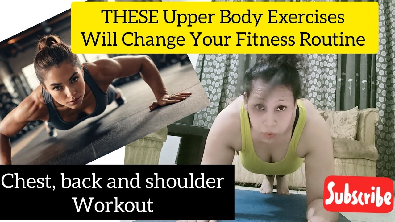 25 MIN Full Chest and Shoulder Blast (Back Workout Included) - YouTube