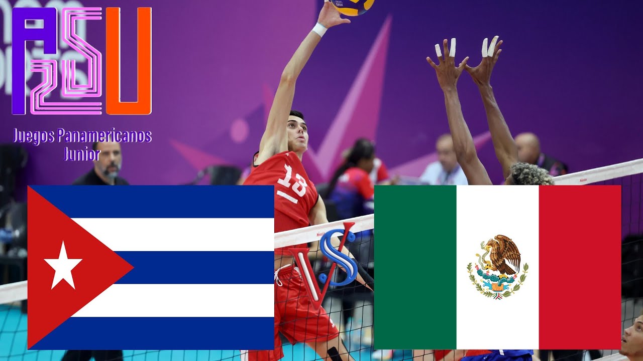 🇨🇺 Cuba vs México 🇲🇽 Tercer Lugar 🥉 II Juegos Panamericanos Junior ...