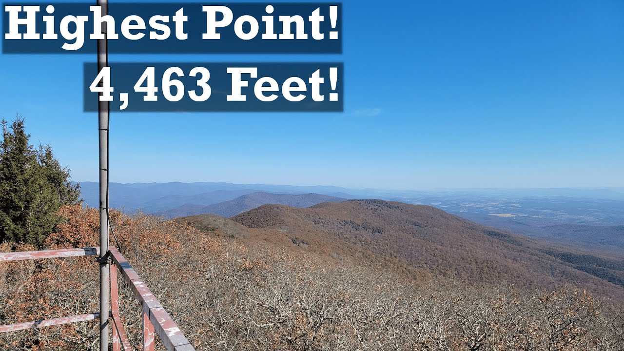 Hiking Elliot Knob | Highest Point in George Washington and Jefferson ...