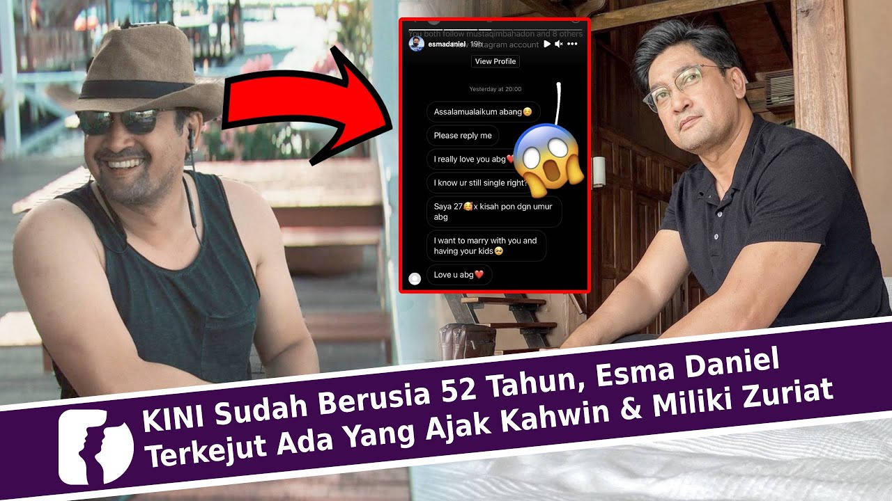 KINI Sudah Berusia 52 Tahun, Esma Daniel Terkejut Ada Yang Ajak Kahwin ...