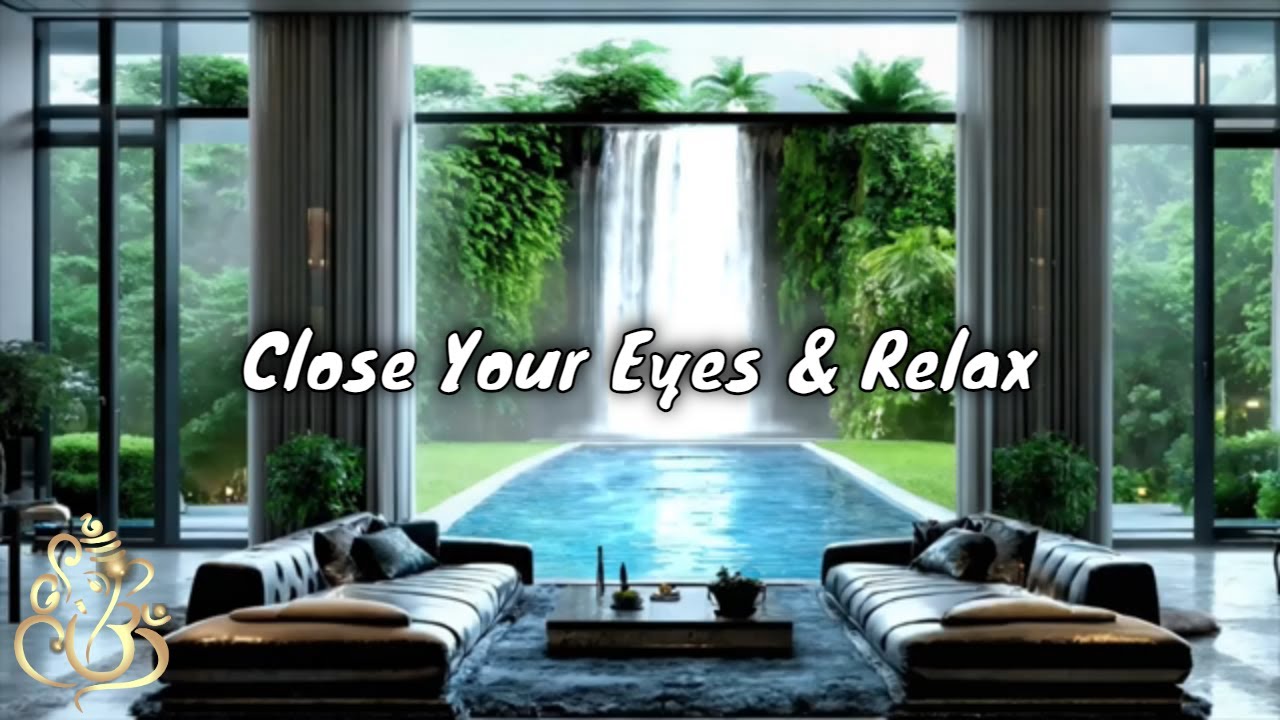 Close your eyes, relax, and let the peaceful water surface help you ...