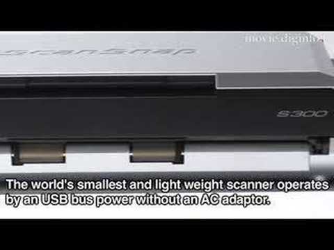 ScanSnap S300 : DigInfo - YouTube