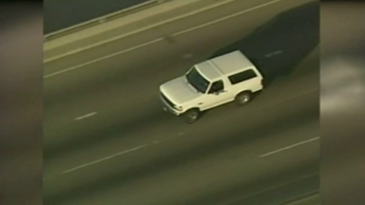 06/17/94: OJ Simpson White Bronco Chase - 25 Years Later! - YouTube