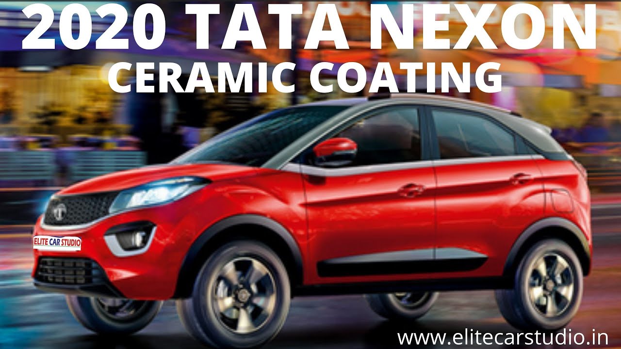 Tata nexon 2020 protected with Ceramic Coating Final Walkthrough - YouTube