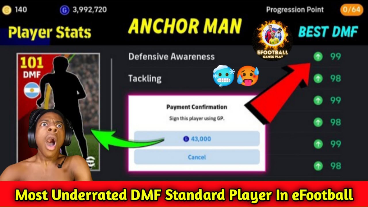 Most Underrated DMF Standard Player In eFootball 2024 | Best dmf ...