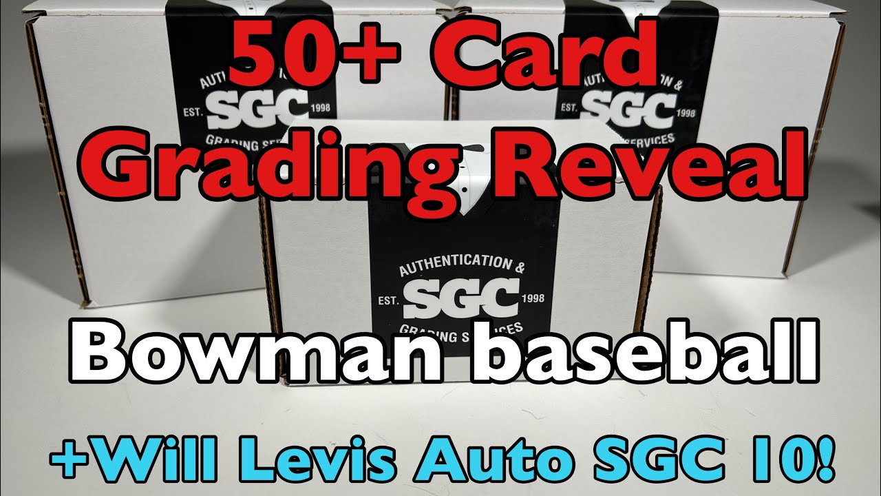 50+ Card SGC Grading Reveal! - YouTube