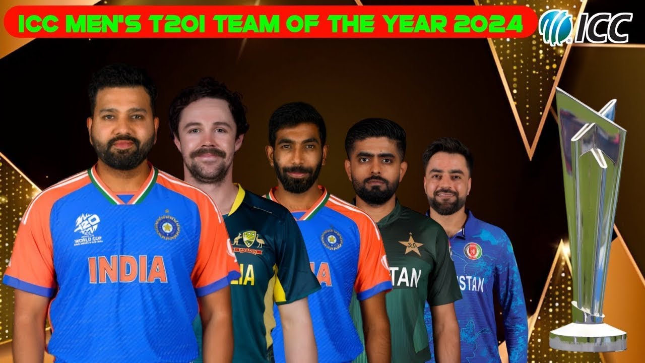 ICC MEN'S T20 TEAM OF THE YEAR 2024 । ICC MEN'S T20 TEAM OF THE YEAR ...