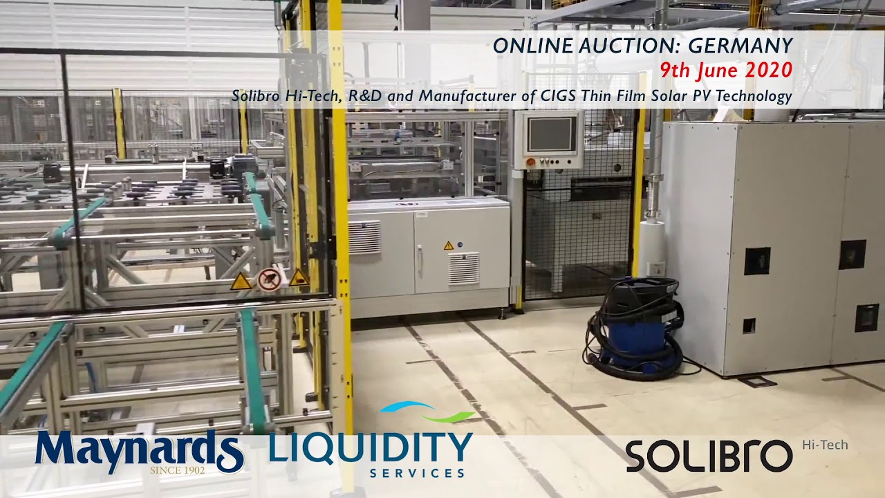 PV Equipment by Solibro Hi-Tech - YouTube