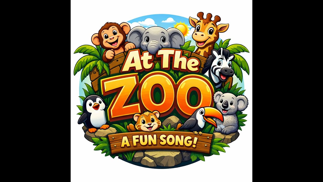 Kids Music, Zoo Song, Magic Easel "At The Zoo", Kids Sing Along - YouTube