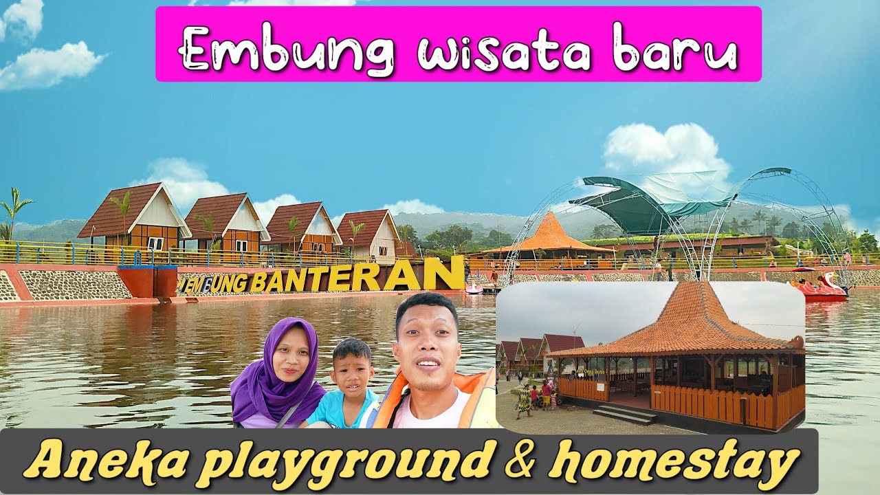 EMBUNG BANTERAN SUMBANG PURWOKERTO || Homestay dan Playground Baru ...