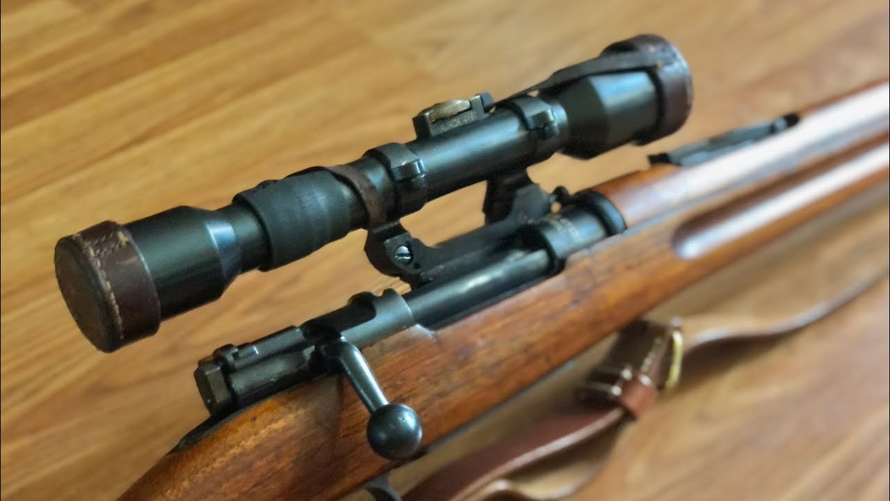 Swedish M/41B Vintage Sniper Rifle - 500 Meters (547 Yards) - YouTube