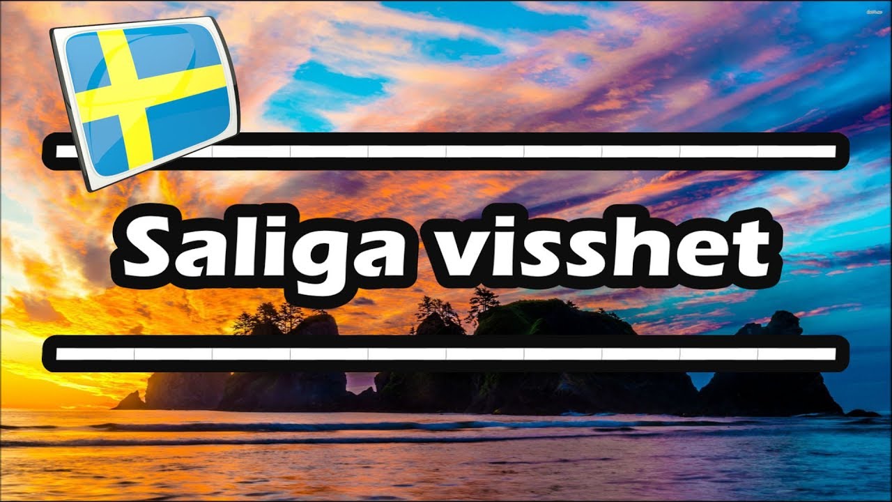 Saliga visshet — Piano - YouTube