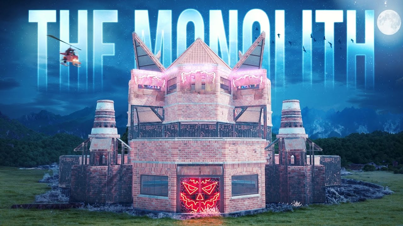 The Monolith - 5 Bunker Solo Base | 2024 Design - YouTube