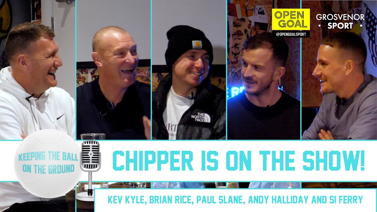 CHIPPER IS ON THE SHOW! | Keeping The Ball On The Ground w/ Brian Rice ...