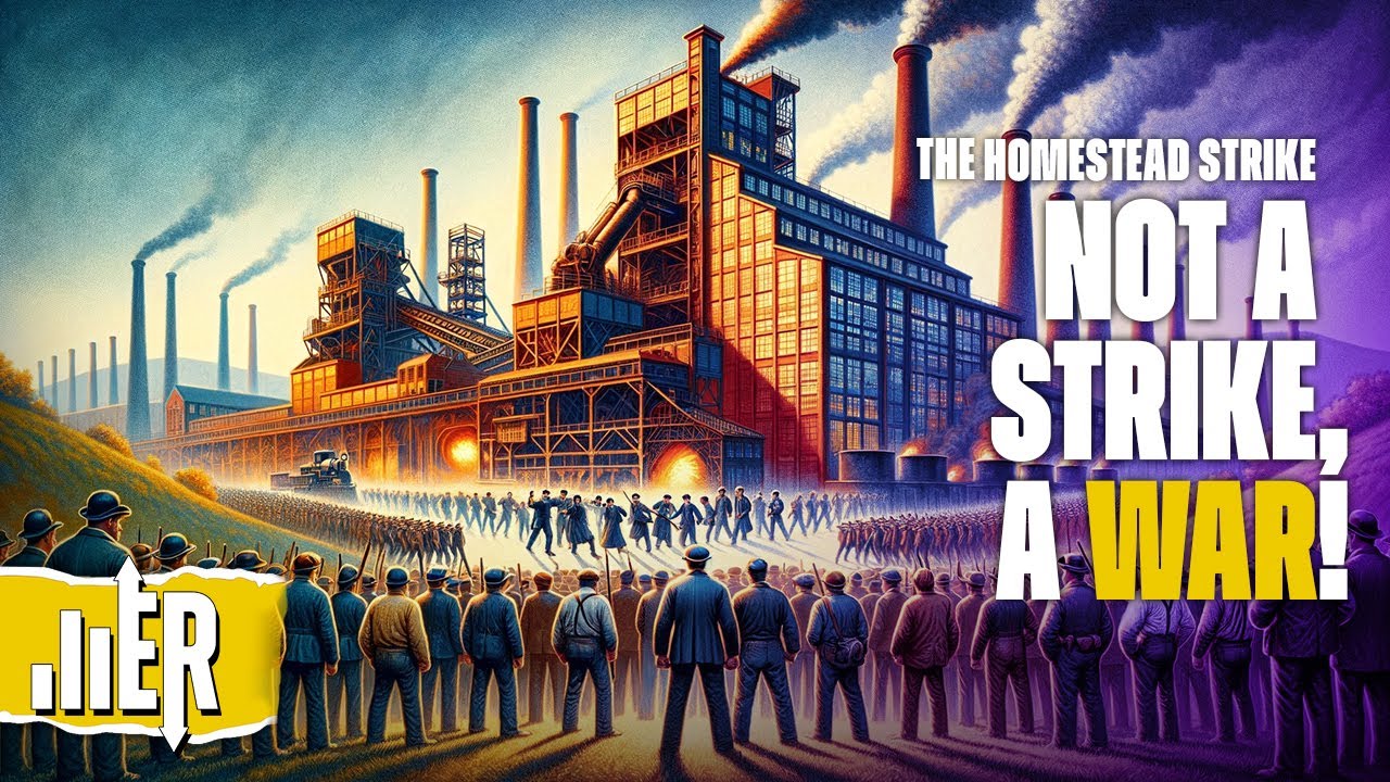 The Homestead Strike: Carnegie, Frick, and Workers' Fury - YouTube