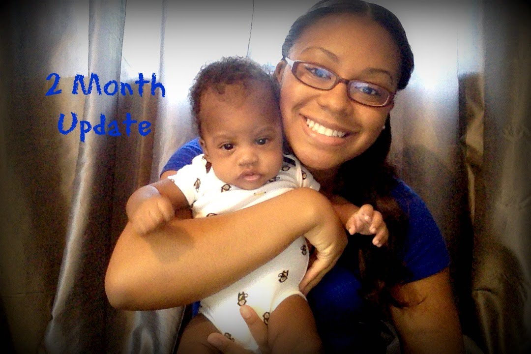2 Month Postpartum & Baby Update + Belly Shots - YouTube