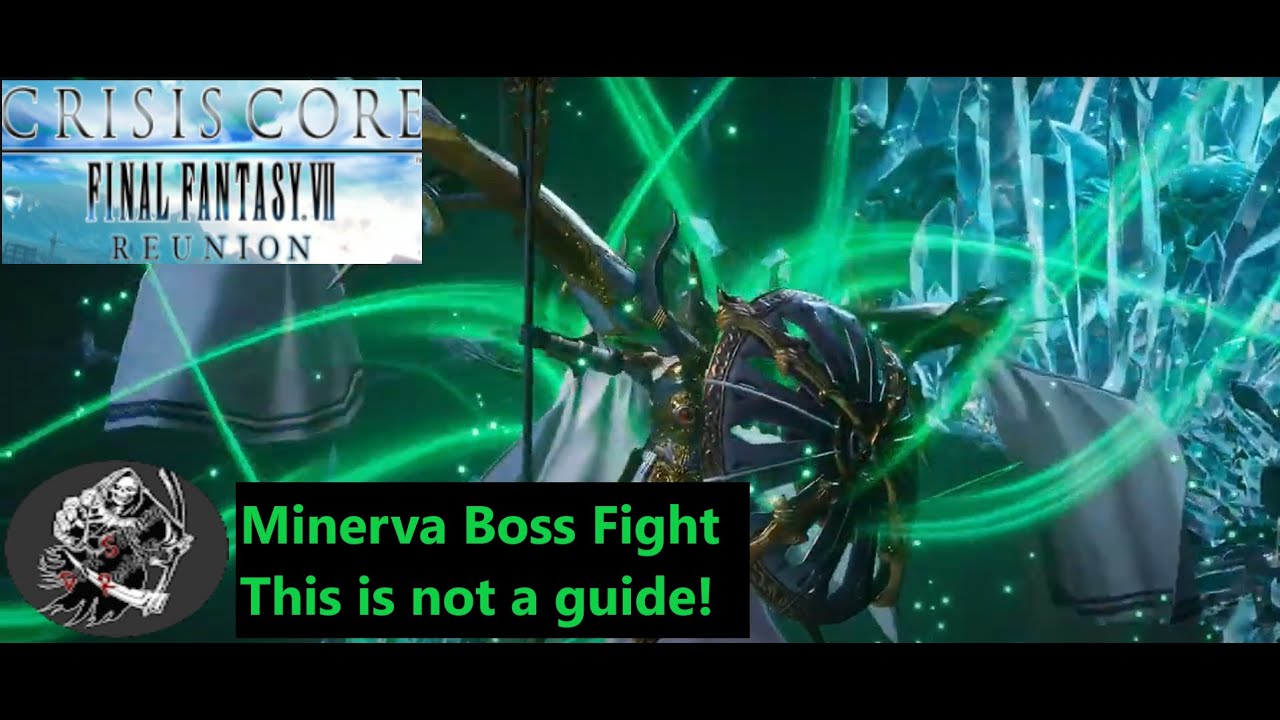 Minerva Boss Fight ( Light Commentary) Final Fantasy VII Crisis Core ...