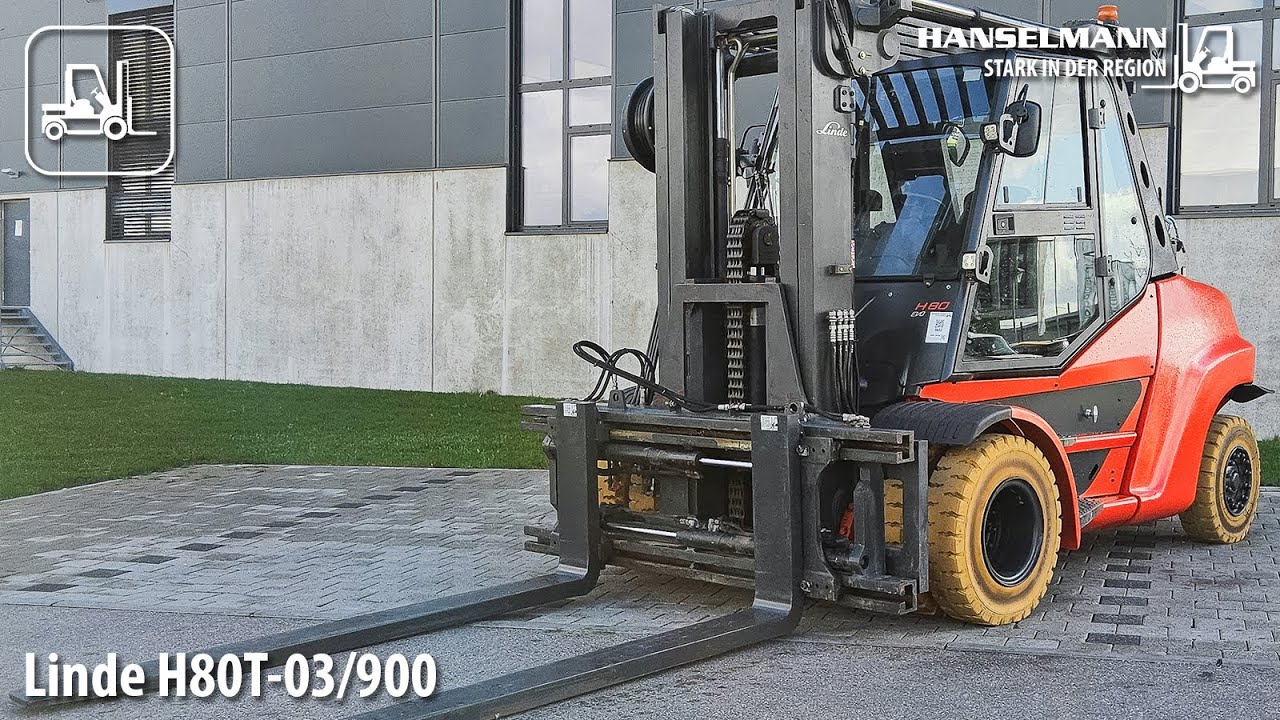 Linde H80T-03 / 900 - YouTube