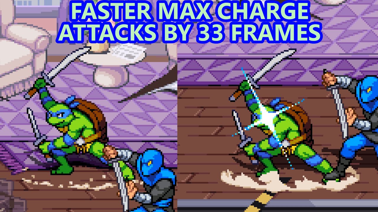 #AD | TMNT: Shredder's Revenge Trick #2: Faster max power charge ...